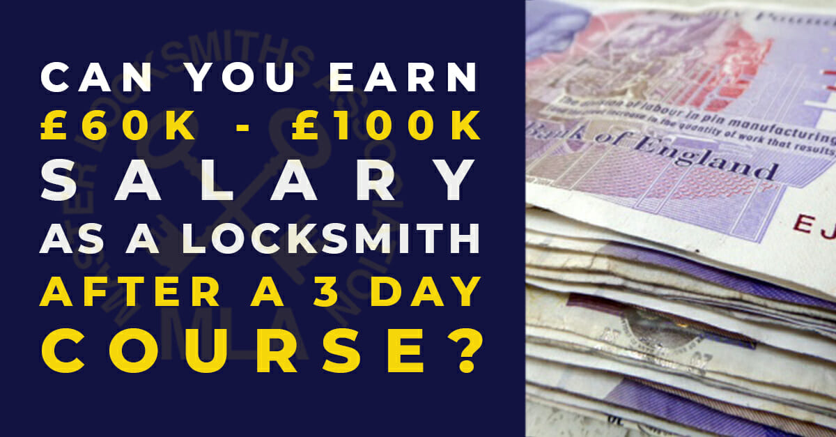 Locksmith Earnings: Can you earn £60k - £100K salary?