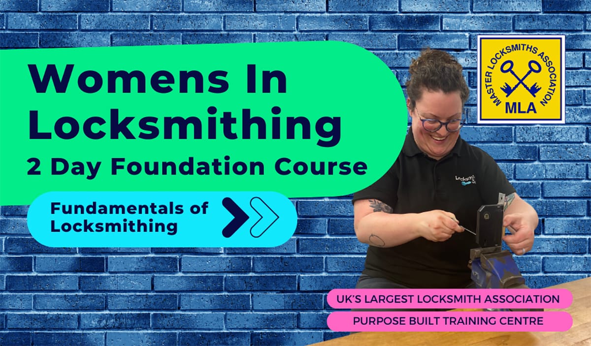 Women in Locksmithing Beginners Foundation Course (MLA)